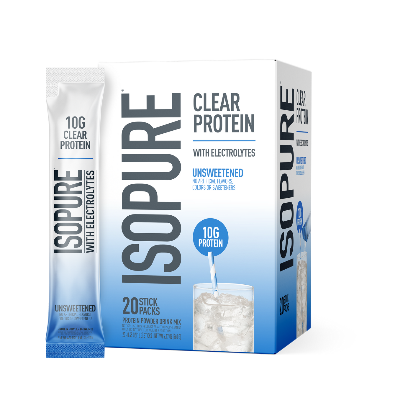 ISOPURE® Clear Protein Stick Packs